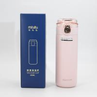 China Silicone Pad 400ml 14OZ Vacuum Insulated Water Bottle for sale