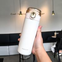 China Silicone Pad 400ml 14OZ Vacuum Insulated Water Bottle for sale