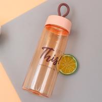 China 500ml 17oz Direct Drinking Sport Plastic Portable Water Bottles for sale