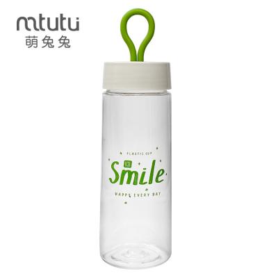 China 500ml 17oz Direct Drinking Sport Plastic Portable Water Bottles for sale