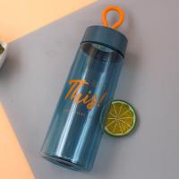 China 500ml 17oz Direct Drinking Sport Plastic Portable Water Bottles for sale