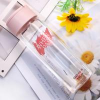 China Personalized Glass Water Bottle 350ml Capacity BPA Free Leak Proof for sale