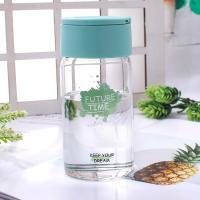 China Personalized Glass Water Bottle Reusable Bottle For Drinking for sale
