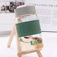 China Simple Modern Fashion Personalized Glass Water Bottle For Home And Office for sale