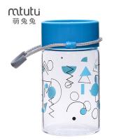 China Practical Personalized Glass Water Bottle 250ml 9oz Capacity for sale