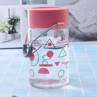 China Practical Personalized Glass Water Bottle 250ml 9oz Capacity for sale