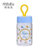 China Personalized Glass Water Bottle With Eco Friendly Flower Printing for sale