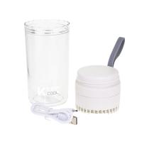 China Plastic Portable Water Bottles With Fan 400ml 14oz Capacity 220g for sale