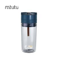 China Plastic Portable Water Bottles With Small Fan BPA Free Food Material for sale