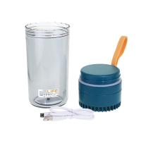 China Plastic Portable Water Bottles With Small Fan BPA Free Food Material for sale