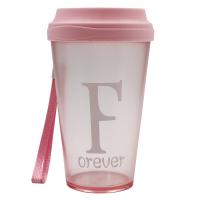 China Plastic Portable Water Bottles 450ml 15OZ Capacity Food Grade AS Material for sale