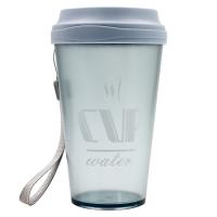 China Easy To Carry Eco - Friendly Plastic Portable Water Bottles 15OZ Capacity for sale