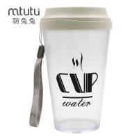 China Easy To Carry Eco - Friendly Plastic Portable Water Bottles 15OZ Capacity for sale