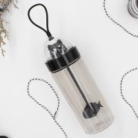 China Plastic Portable Water Bottles With Fish Tea Filter 400ml Capacity for sale