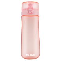 China Matte Texture Plastic Portable Water Bottles With Personalized Bottle Lid for sale