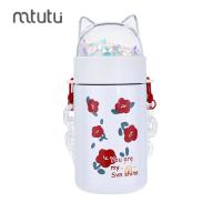 China 304 Stainless Steel Double Wall Vacuum Insulated Water Bottle 280ml for sale