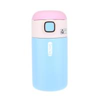 China Pop Lid Straw Thermos Cup Stainless Steel Vacuum Insulated Water Bottle  for sale