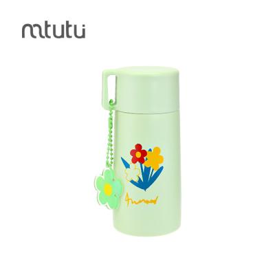 China Flower Pocket 150ml 5OZ Mini 304 Stainless Steel Thermos Cup for sale