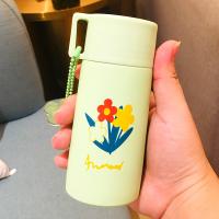 China Flower Pocket  Stainless Steel Vacuum Insulated Water Bottle 150ml 5OZ for sale