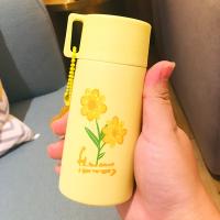 China Flower Pocket  Stainless Steel Vacuum Insulated Water Bottle 150ml 5OZ for sale
