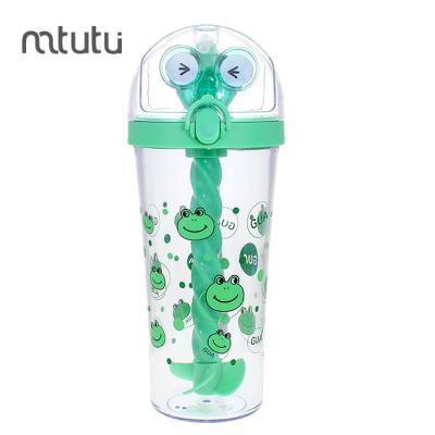 China Plastic Water Bottle With Stirring Function 500ml 17OZ Capacity for sale