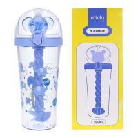 China Leak - Proof 500ml 17OZ Capacity Plastic Water Bottle With Stirring Function for sale
