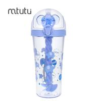 China Leak - Proof 500ml 17OZ Capacity Plastic Water Bottle With Stirring Function for sale