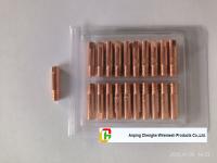 China CO2 welding Contact Tip M6 X 25mm 0.8mm/1.0mm/1.2mm for sale