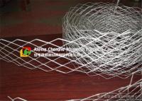 China 2440 X 1220 Wire Mesh Ceiling Panels , Expandable Metal Mesh Impact Proof for sale