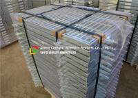 China DIC Lightweight Hot Dipped Galvanized Steel Grating With Fish Tail  Plat / Hinge for sale