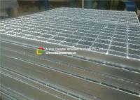 China Serrated / I Bar Walkway Mesh Grating , Sidewalks Metal Walkway Decking for sale