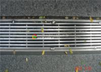 China Customized Stainless Steel Trench Grate , Drain  Cover for Drainage System for sale