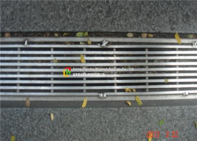 China Customized Stainless Steel Trench Grate , Drain  Cover for Drainage System for sale