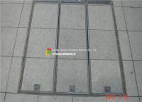 China Metal Bars Concealed Manhole Cover Pressure Welding 0.1 - 6m Length for sale