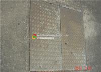 China Galvanized Steel Grate Drain Cover With Angle Frame for Urban Road / Square for sale