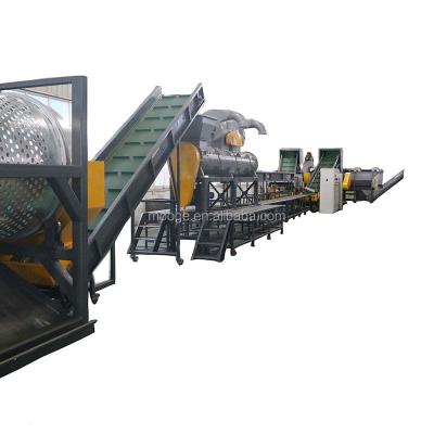 China PET Bottle Washing Recycling Line 500-3000kg/h Hot Washing Machine for PET Flakes for sale