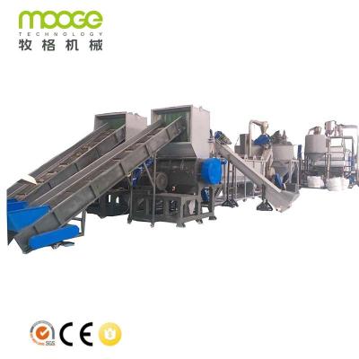 China PET Bottle Flakes Hot Washing Machine 500-5000kg/H PE Friction Washer for sale