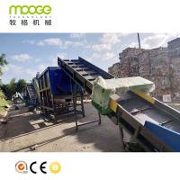 China 1500kg/h PET Plastic Recycling Washing Line 120kw 50hz Industrial Waste Processing Machine for sale