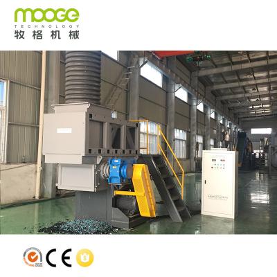 China PVC HDPE Heavy Duty Plastic Shredder Machine 400mm Rotor 37KW 600kg/h for sale