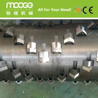 China 1000kg/h Single Shaft Plastic Shredder Machine 400mm Rotor 55kW Waste Crusher for sale