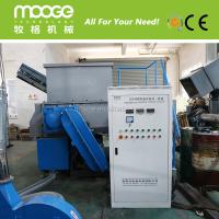 China 1000kg/h Single Shaft Plastic Shredder Machine 400mm Rotor 55kW Waste Crusher for sale