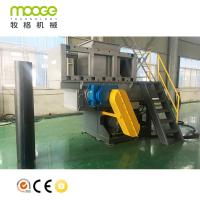 China Single Shaft Plastic Waste Shredder 300-800kg/H Granulator for sale