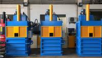 China plastic waste flakes hydraulic compress/compactor baler for sale