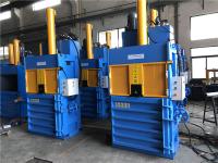 China plastic waste flakes hydraulic compress/compactor baler for sale