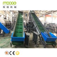 China Rubber Modular Belt Conveyor For Plastic Recycling Machine 800mm for sale
