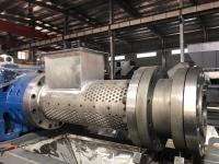 China PP Woven Bag Squeezing Extruder 1000kg/H Plastic Film Dewatering Recycling Machine for sale