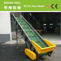 China Mobile Chain Conveyor Machine for Loading Unloading Bottles 600-1200mm Belt Width 1.5-3KW for sale