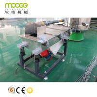 China Plastic Pellet Linear Vibrating Screen 700mm Sorting Machine for Plastic Auxiliary Machinery for sale