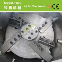 China Waste Recycling Plastic Film Agglomerator 1200kg/H PET Granulation Machine for sale