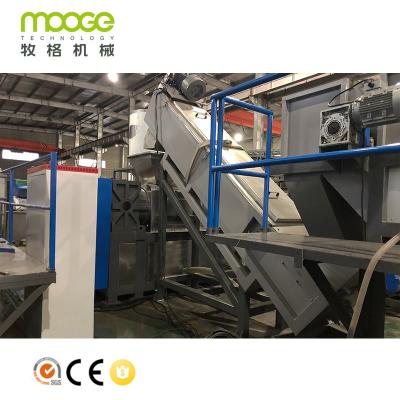 China LDPE HDPE Plastic Pelletizing Recycling Machine Compactor Plant 300-1000kg/h for sale